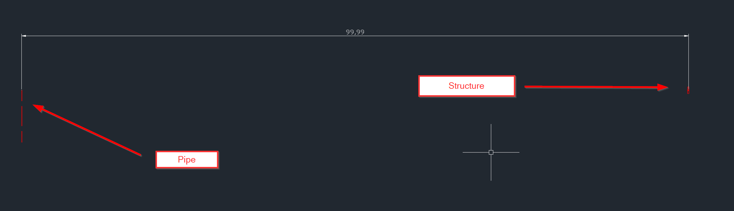 A custom structure in a pipe network inserts with an offset in Civil 3D