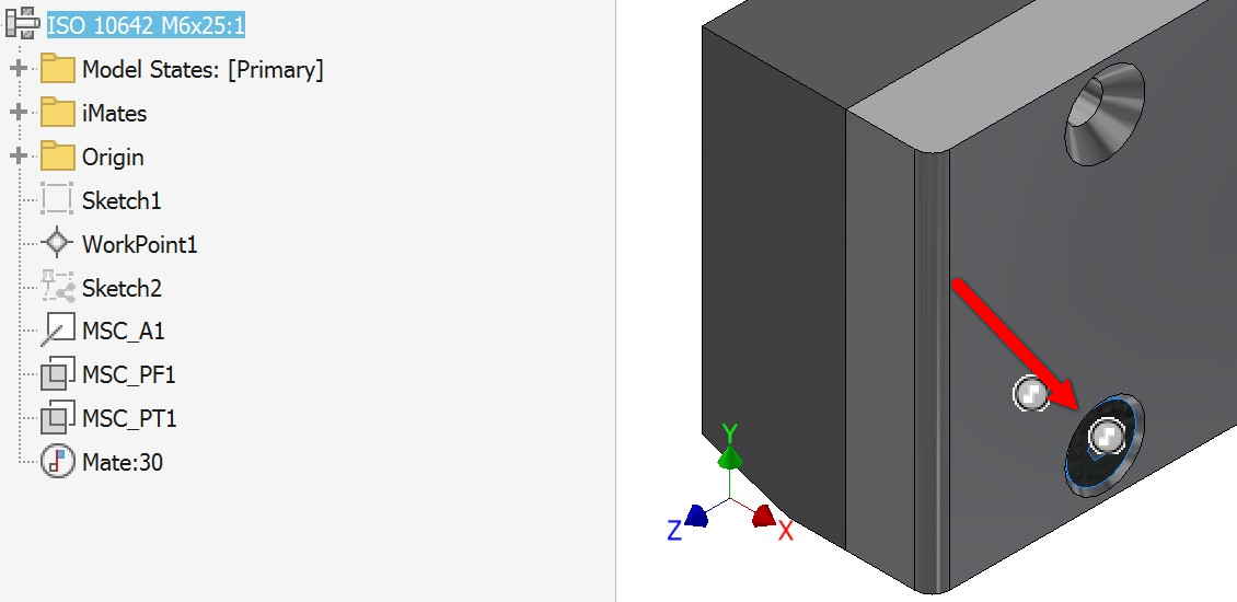 Bolted Connection has an "No effect" error by Design Doctor in Inventor