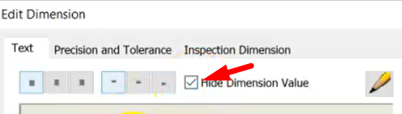 How to add background color fill for drawing dimension text in Inventor