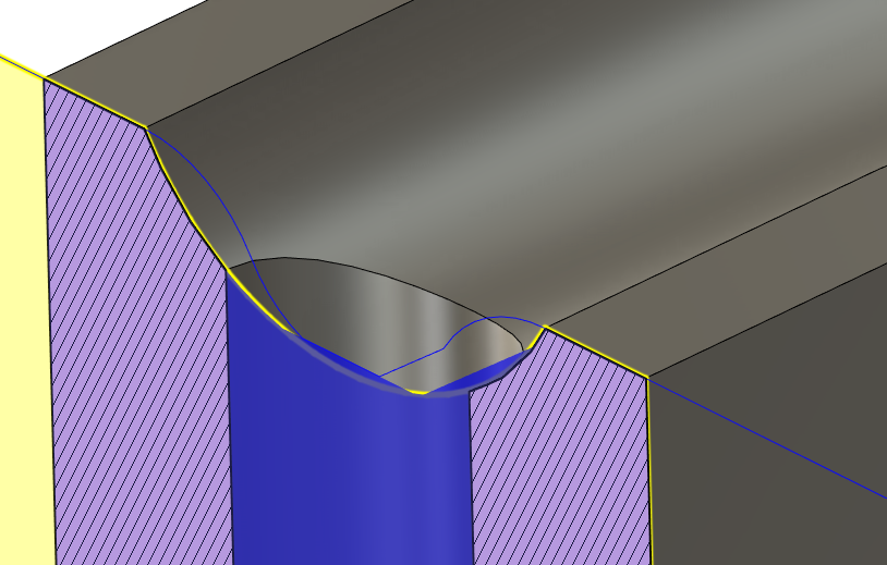 How to improve the profile of a Turning profile finishing toolpath in ...