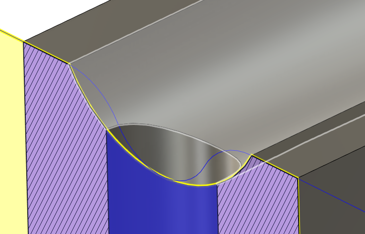 How to improve the profile of a Turning profile finishing toolpath in ...