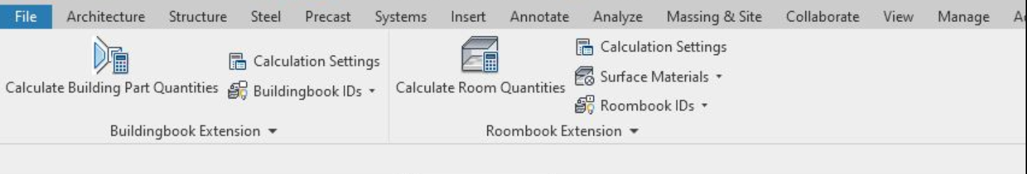 Areabook extension missing from Revit ribbon