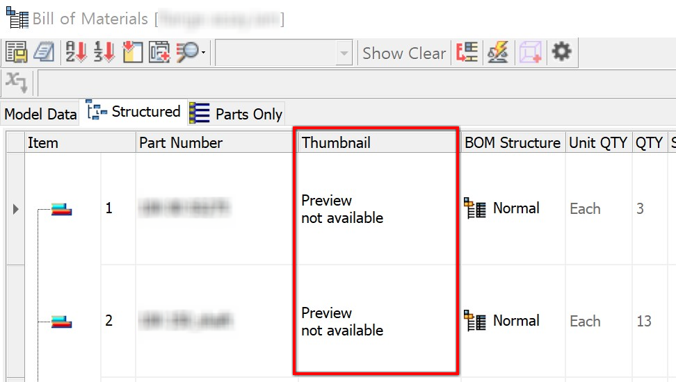在 Inventor 中，BOM 表显示特性值为“多种”