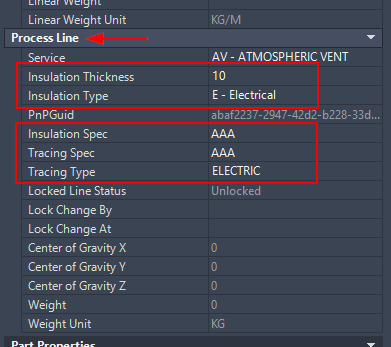 How to enter Insulation and Tracing properties for pipelines in AutoCAD ...