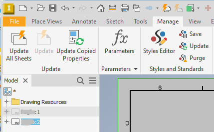 Inventor crashes on opening of an IDW drawing file