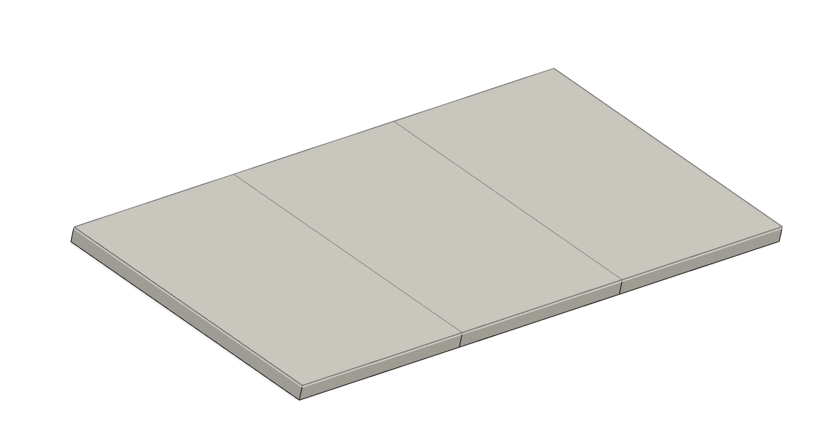 Zooming out shows internal or hidden edges of a model in Fusion