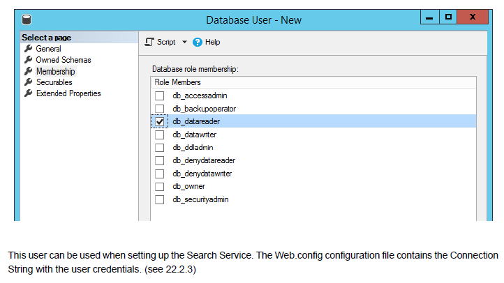 "Exception...database...login failed" in Vault cascading search