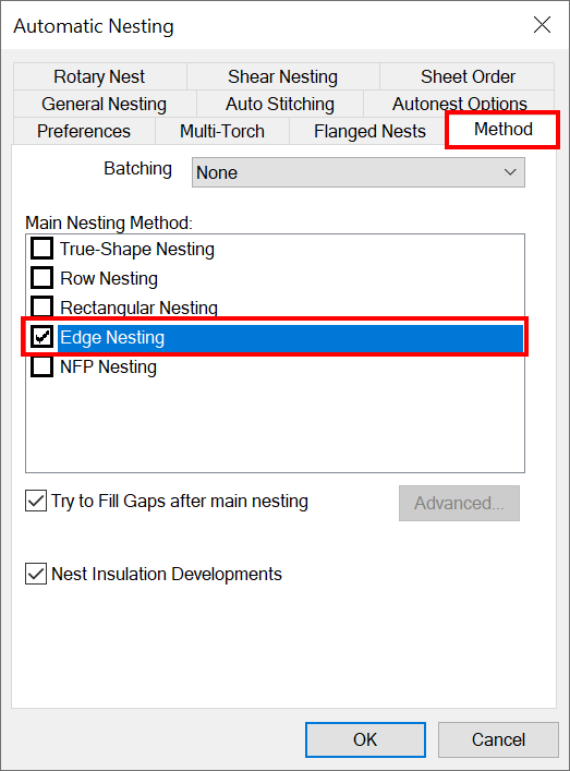 Parts nested off sheet when using Edge Nesting in CAMduct