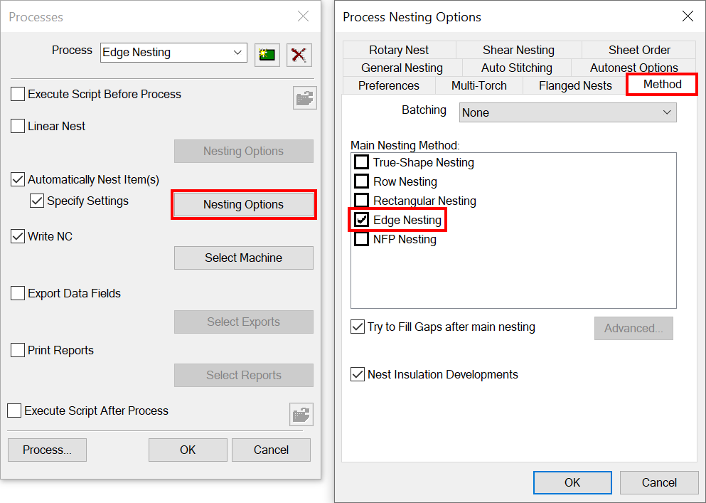 Parts nested off sheet when using Edge Nesting in CAMduct