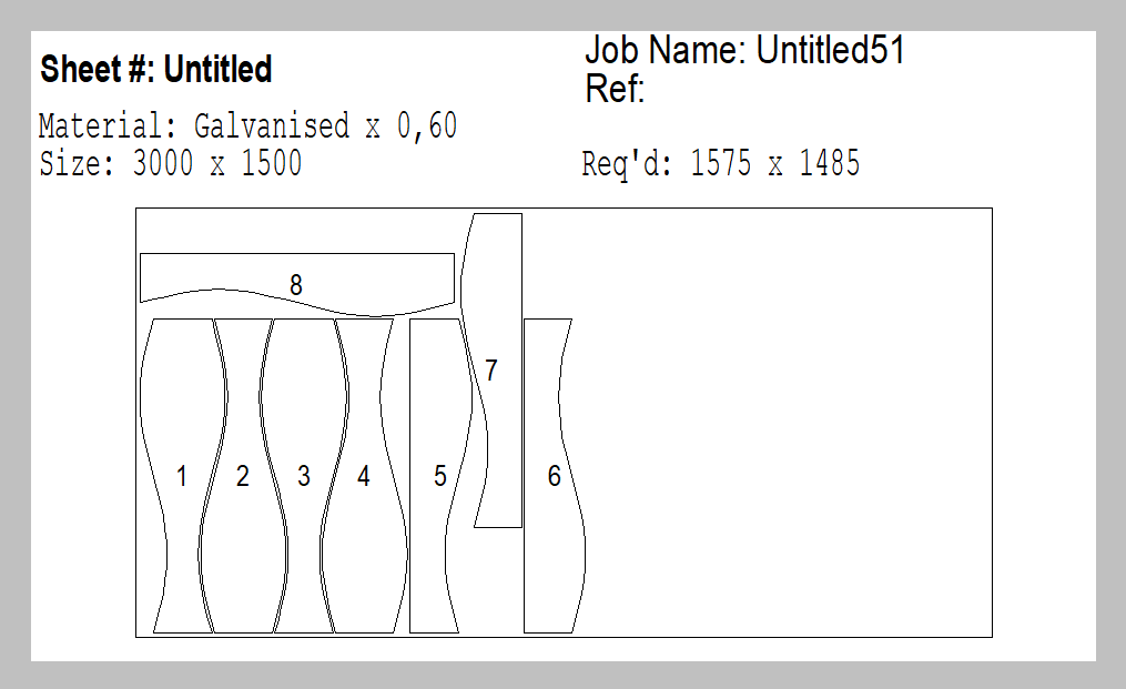 Nest Labels don't show unique Item Number on parts in CAMduct