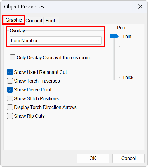 Nest Labels don't show unique Item Number on parts in CAMduct