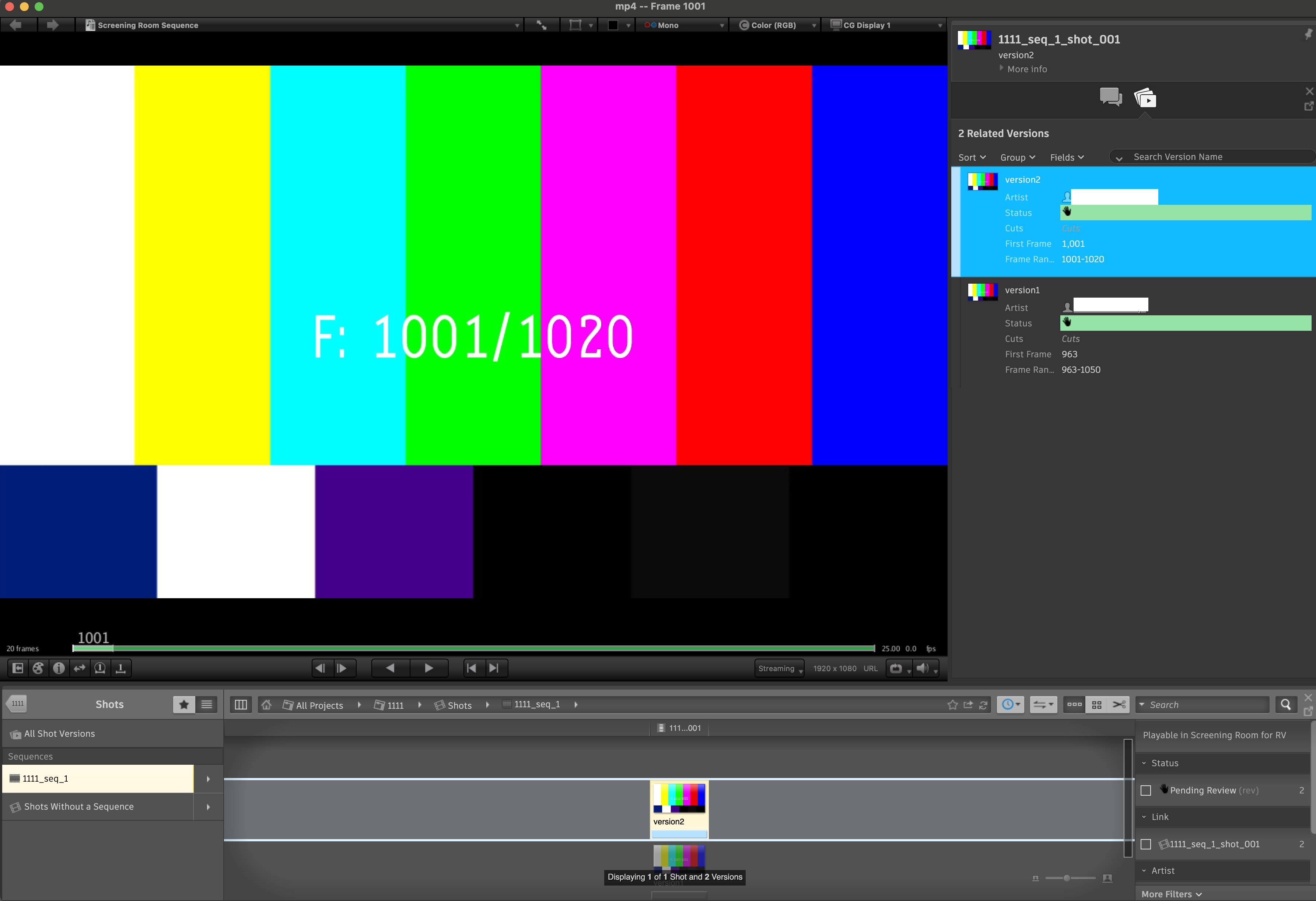 How to stay at the same frame position when switching between several ...