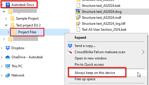 Working with Advance Steel projects on ACC/Docs