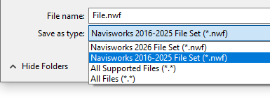 Navisworks (NWD) files cannot be displayed or show processing errors in cloud viewers