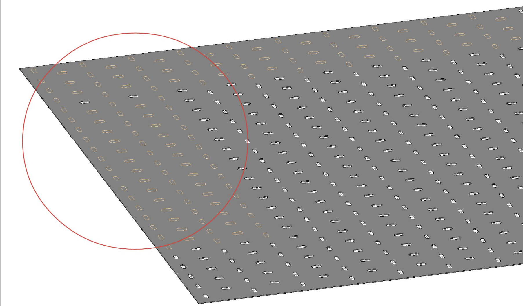 阵列组中的某些空心实例不会剪切 Revit 族中的主体