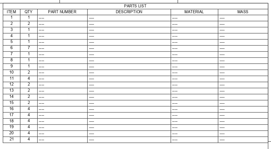 Drawing Parts List not populating in Fusion