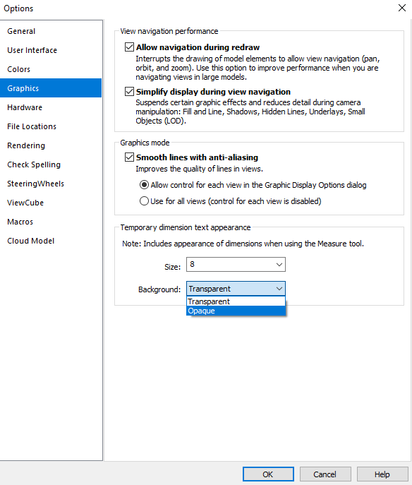 Can I change the Revit measuring tool display color?