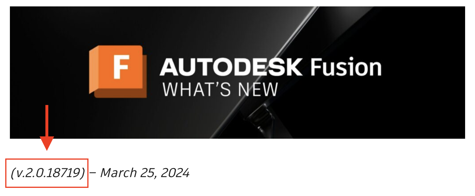 How to check what the current build release is for Autodesk Fusion?