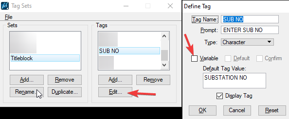 Failed to update the Tag value." when trying to update properties for Microstation DGN files in ...