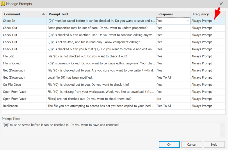 "You must save the document prior to check in" appears in Inventor and not able to check in file ...