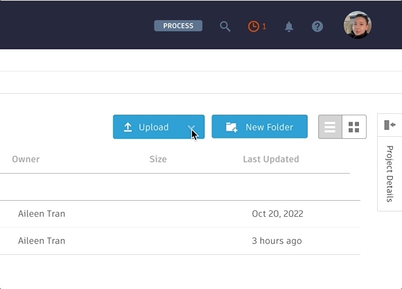 Upload fails when importing files into Fusion