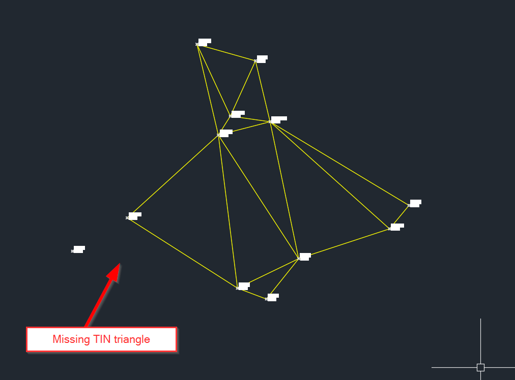 Missing Triangulation When Adding Cogo Points To A Surface In Civil 3d