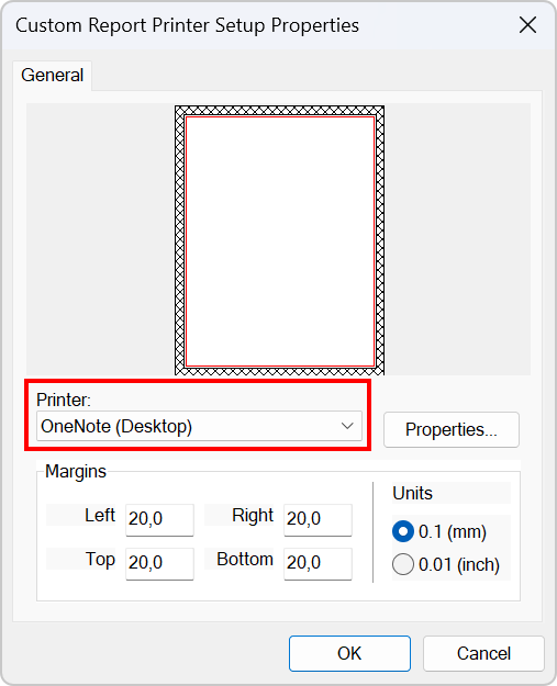"Printer definition is defunct" when printing reports in CAMduct