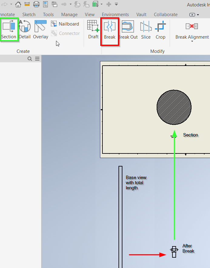 Round shape results in a polygon for Shaded View in Inventor Drawing