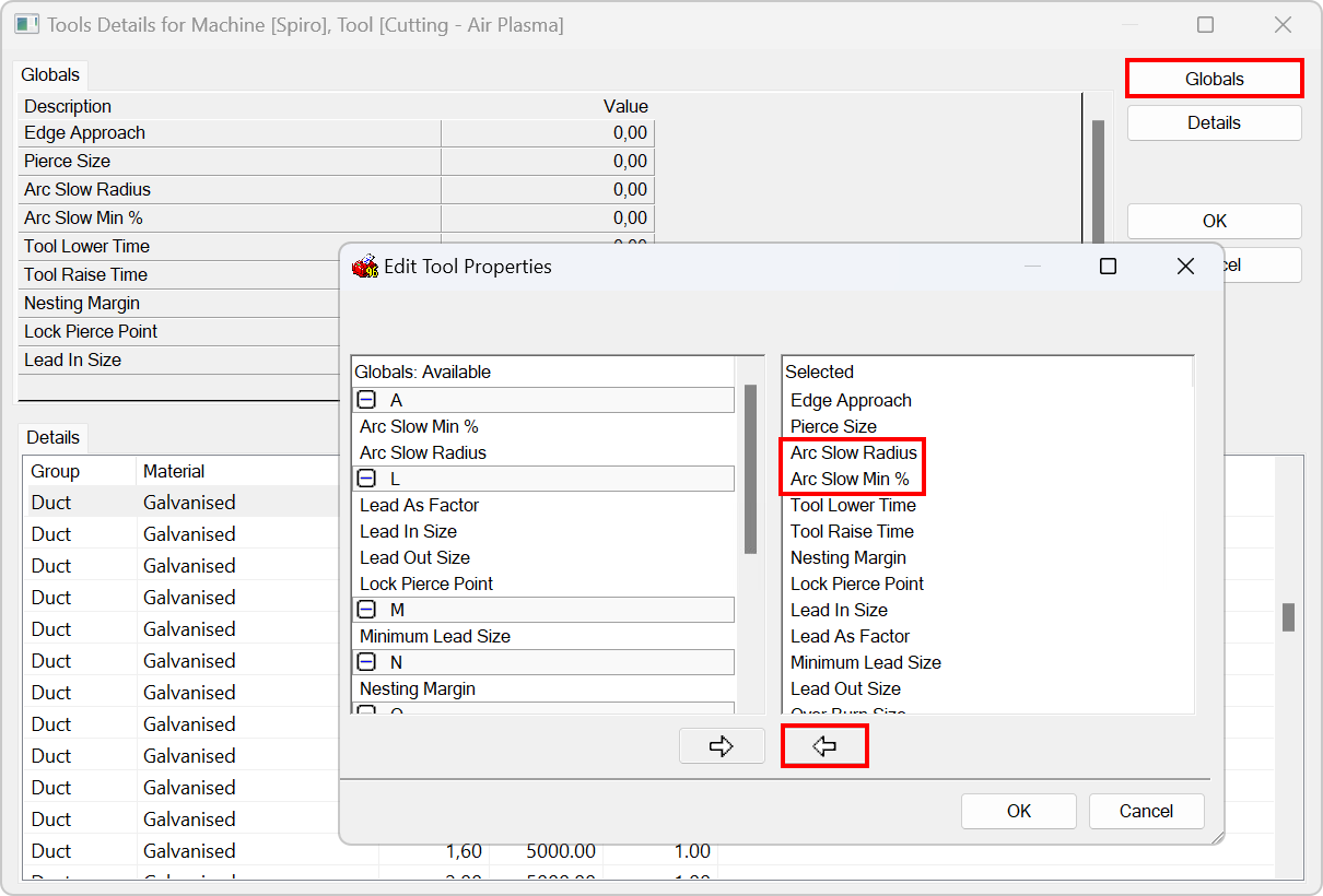 Spiro controller does not accept NC files with holes from CAMduct