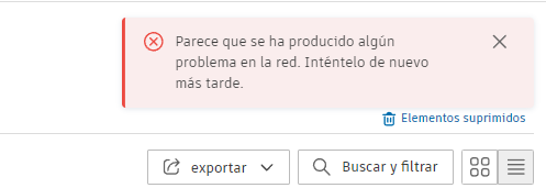"Something went wrong try again" and "It looks like something went wrong with your network" when ...