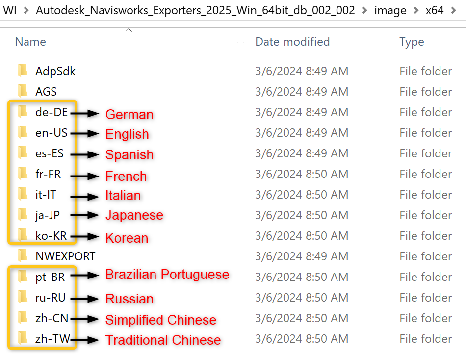 MicroStation 2023 or newer plugin not installed with Navisworks Exporters