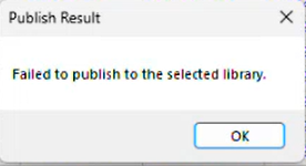 "Publish is not Successful" when editing or "save copy as" in Inventor ...