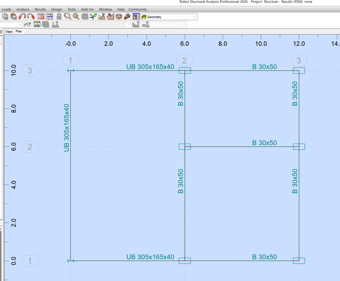 Is it possible to present column labels in plan view for building ...