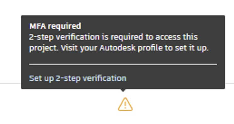 Data Management Help | "MFA Required" message appears over some ...