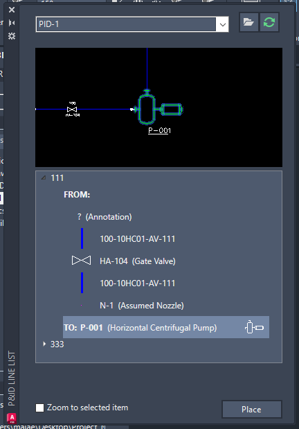 P&ID to 3D drawings mapping not working for equipment class in AutoCAD Plant 3D