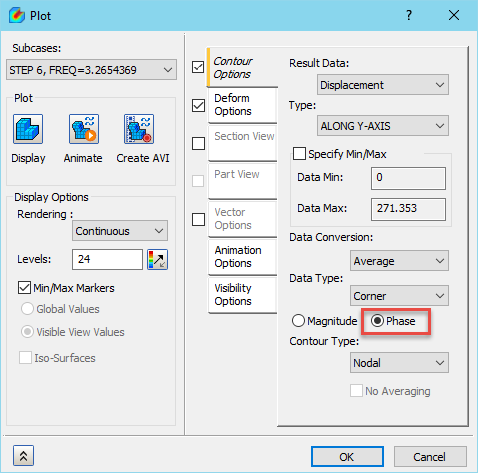 Analyze a rotating component with an imbalance load in Inventor Nastran