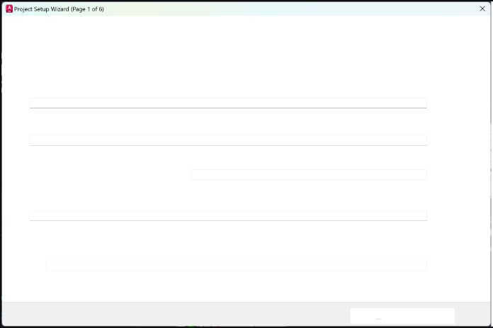 Cannot create a project in AutoCAD Plant 3D 2025 and 2026