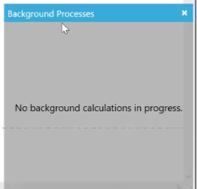 "Cannot perform....because background calculations are in progress" appears when working in Revit