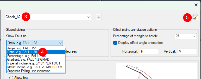 How To Edit The Slope Annotation Text Height In Isometric Drawings Of Autocad Plant 3d