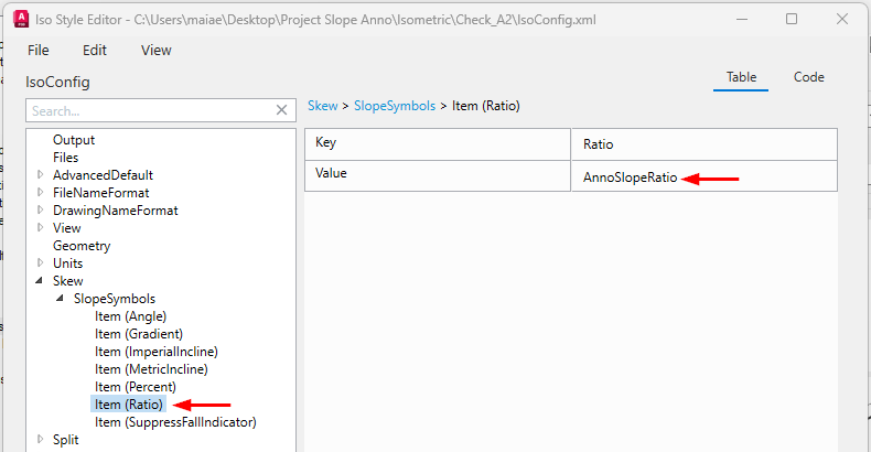 How To Edit The Slope Annotation Text Height In Isometric Drawings Of Autocad Plant 3d