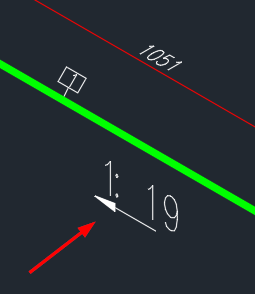 How to edit the slope annotation text height in Isometric drawings of ...