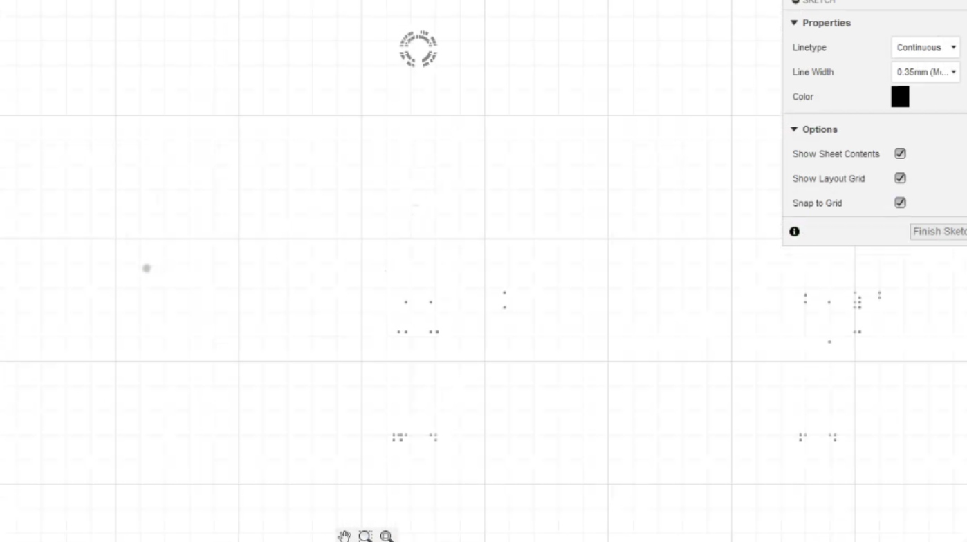 The line disappears and reappear when zooming in and out in drawing ...