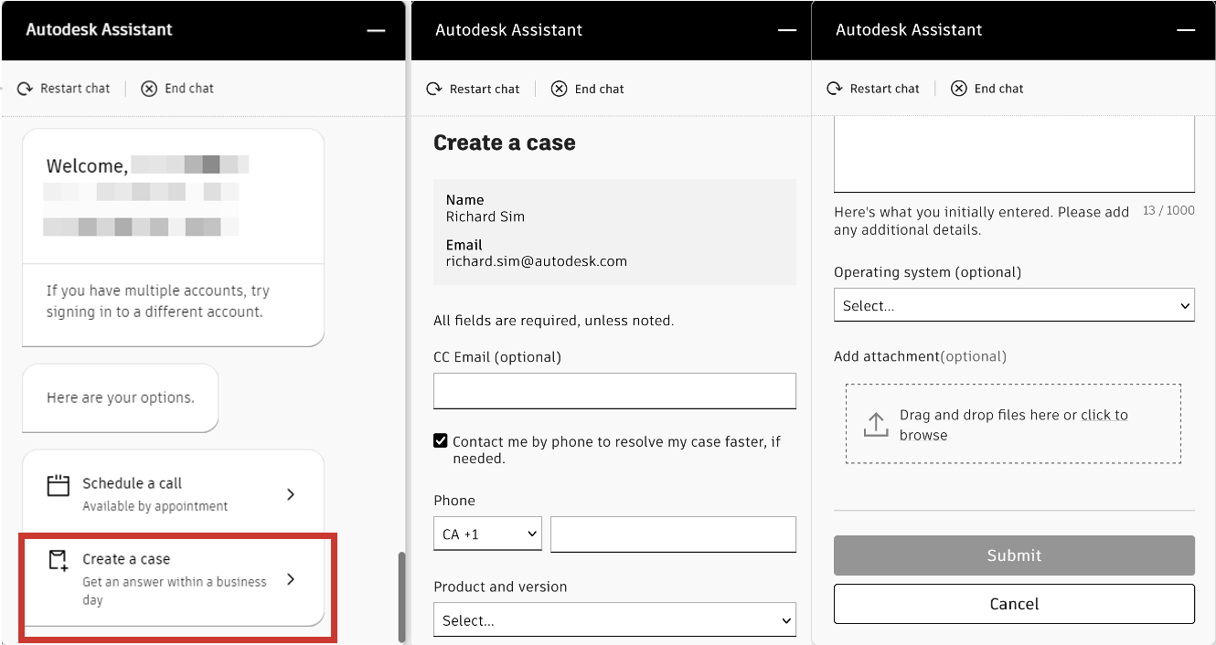 How to submit an Enterprise Priority Support Request with Autodesk