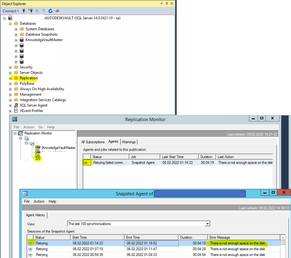 Vault からファイルをチェックアウトすると、「Vault の制約により、次のファイルをチェックアウトできませんでした」と表示される