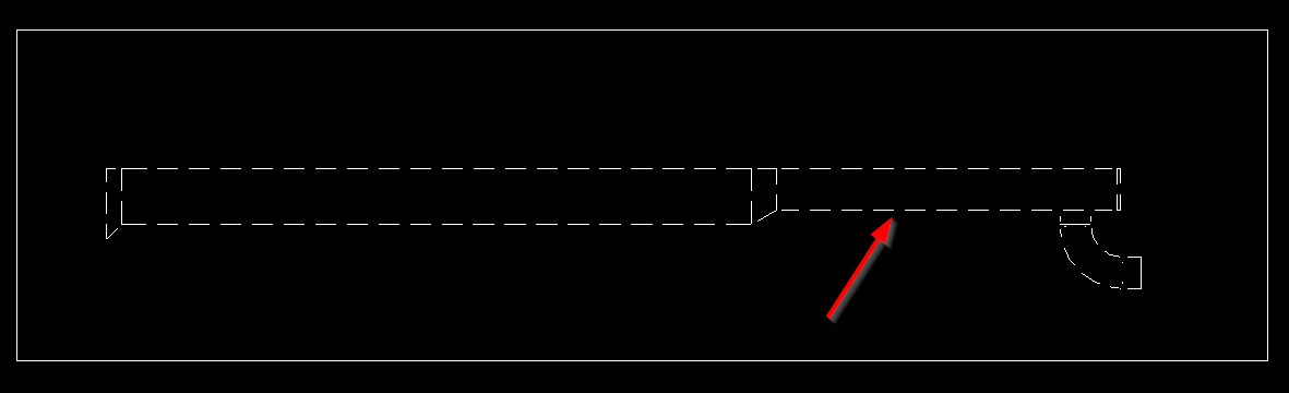 Demolition dashed lines do not print correctly with certain duct segments in Revit