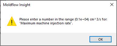 "Please enter a number in the range (0:1e+04) cm^3/s for: "Maximum ...