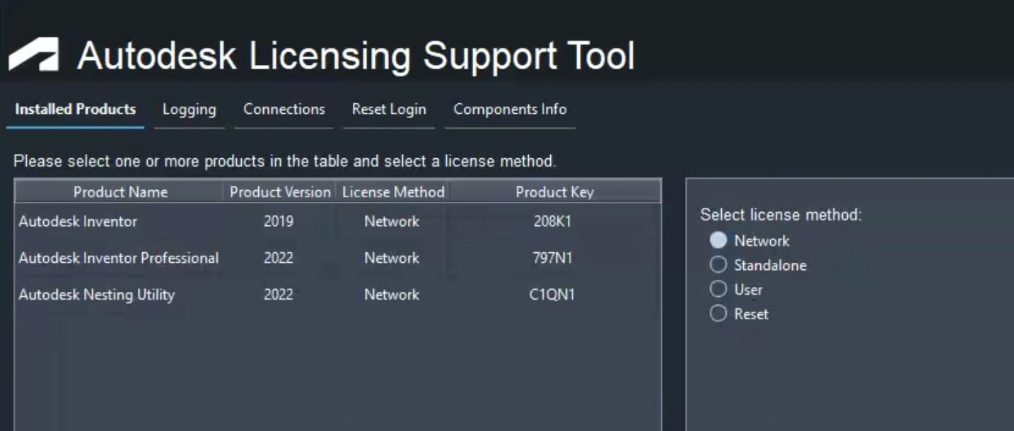"Unable to activate Inventor Nesting license. Addin initialization aborted." when launching ...