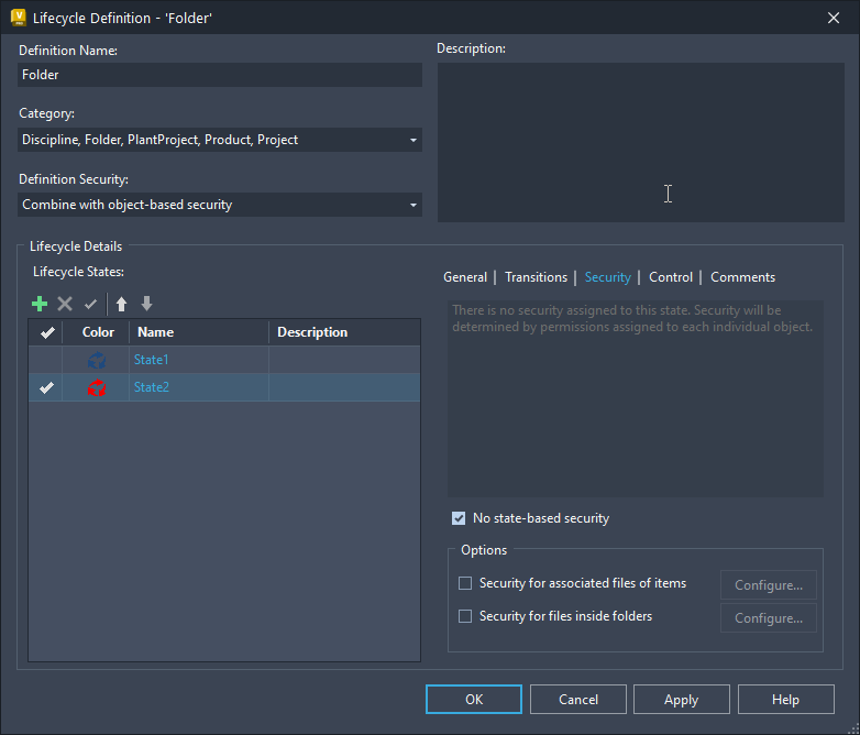 How to reset and apply custom security to file(s) inside a Vault ...