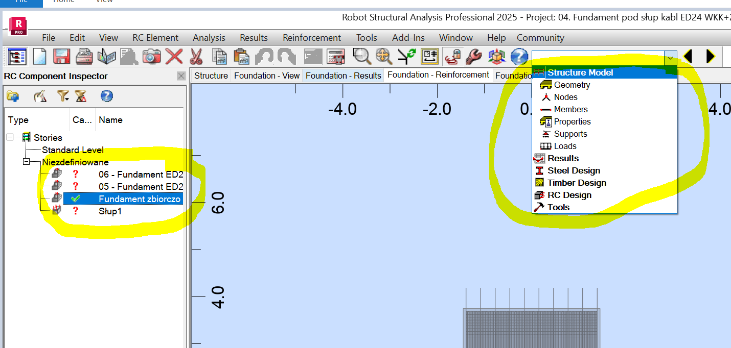 Regardless parameters modification provided reinforcement does not change for spread footing ...