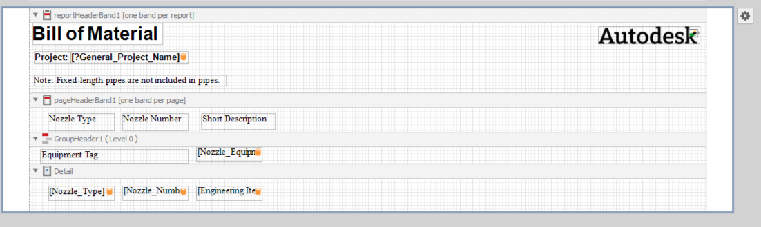 How To Create A Report In Autocad Plant 3d Report Creator For Equipment And Connected Nozzles